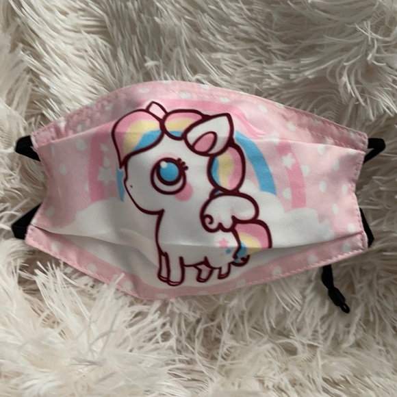 Accessories | New Kids Unicorn Face Mask | Poshmark